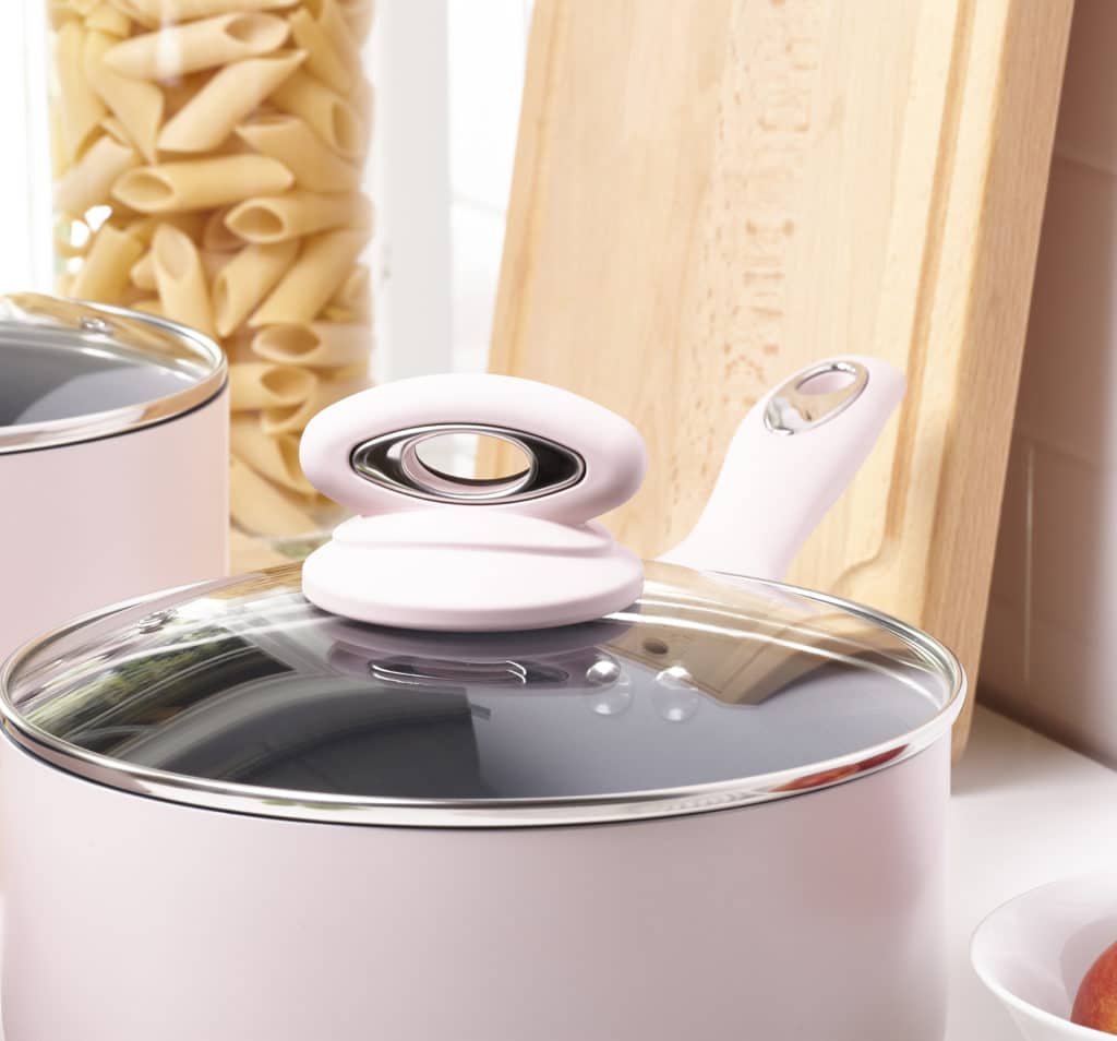 5 Piece Blush Pink Pan Set | Kitchenways