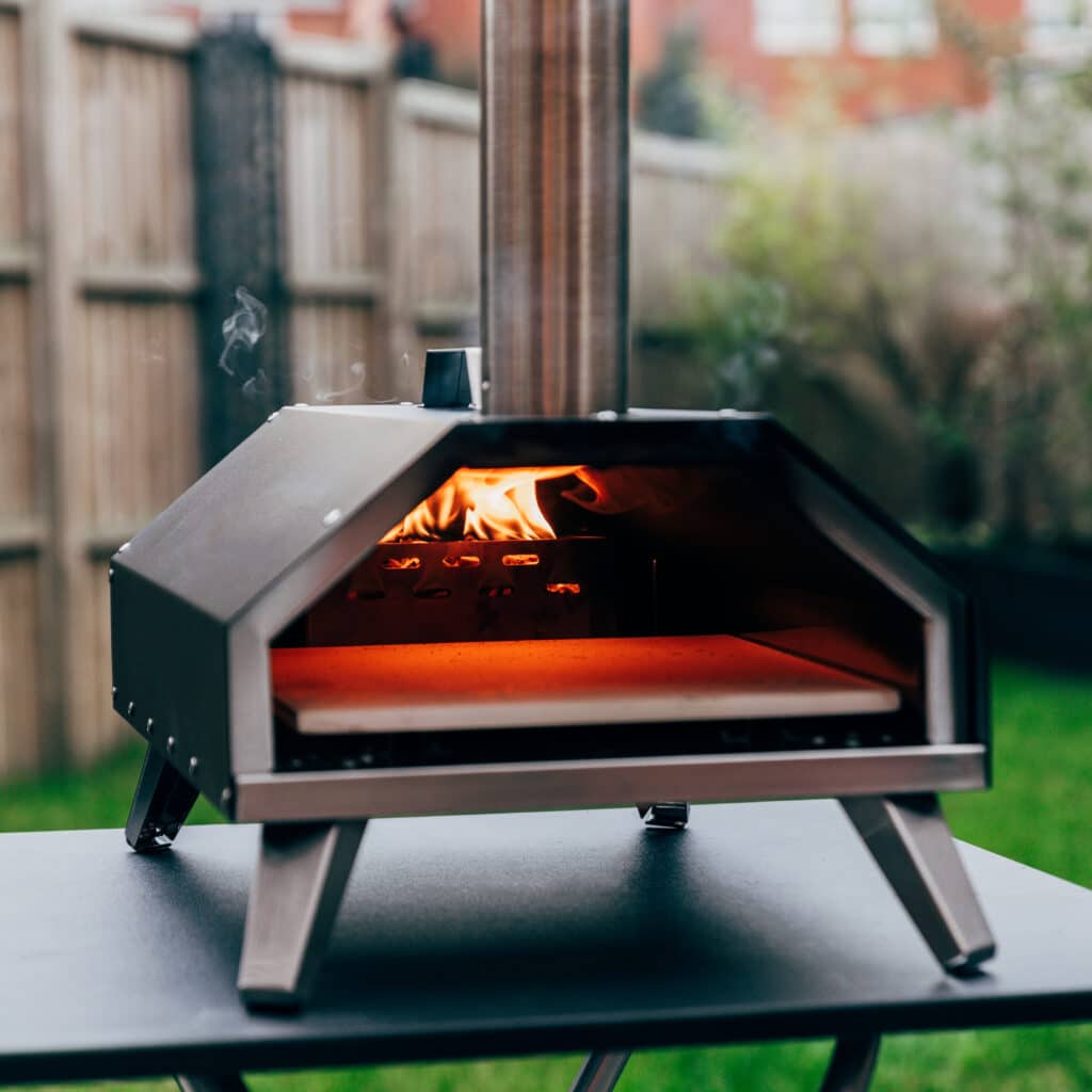 Homark Wood Fired Stainless Steel Pizza Oven | Kitchenways